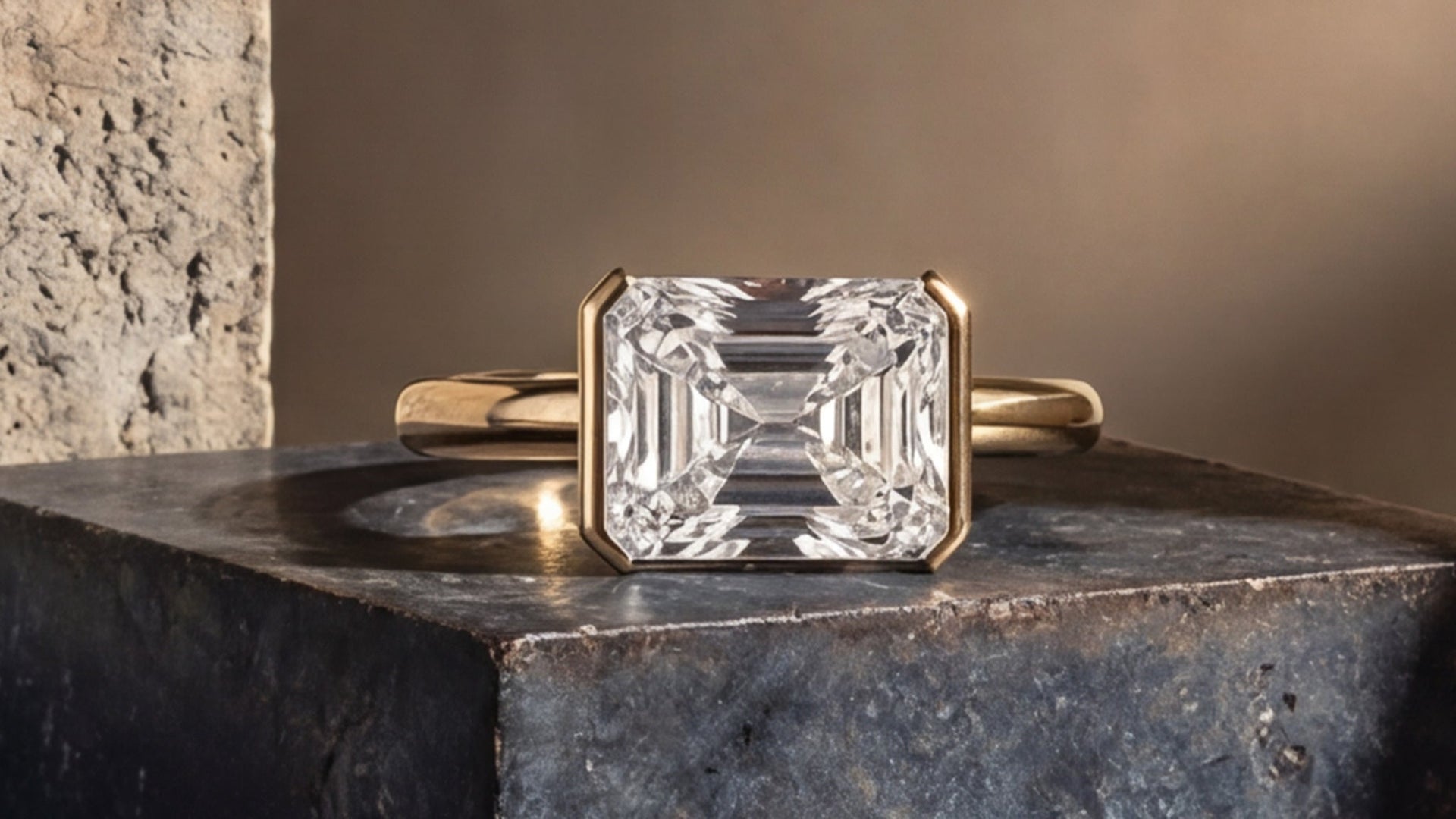 Horizontal Engagement Rings: East West Style | GoodStone