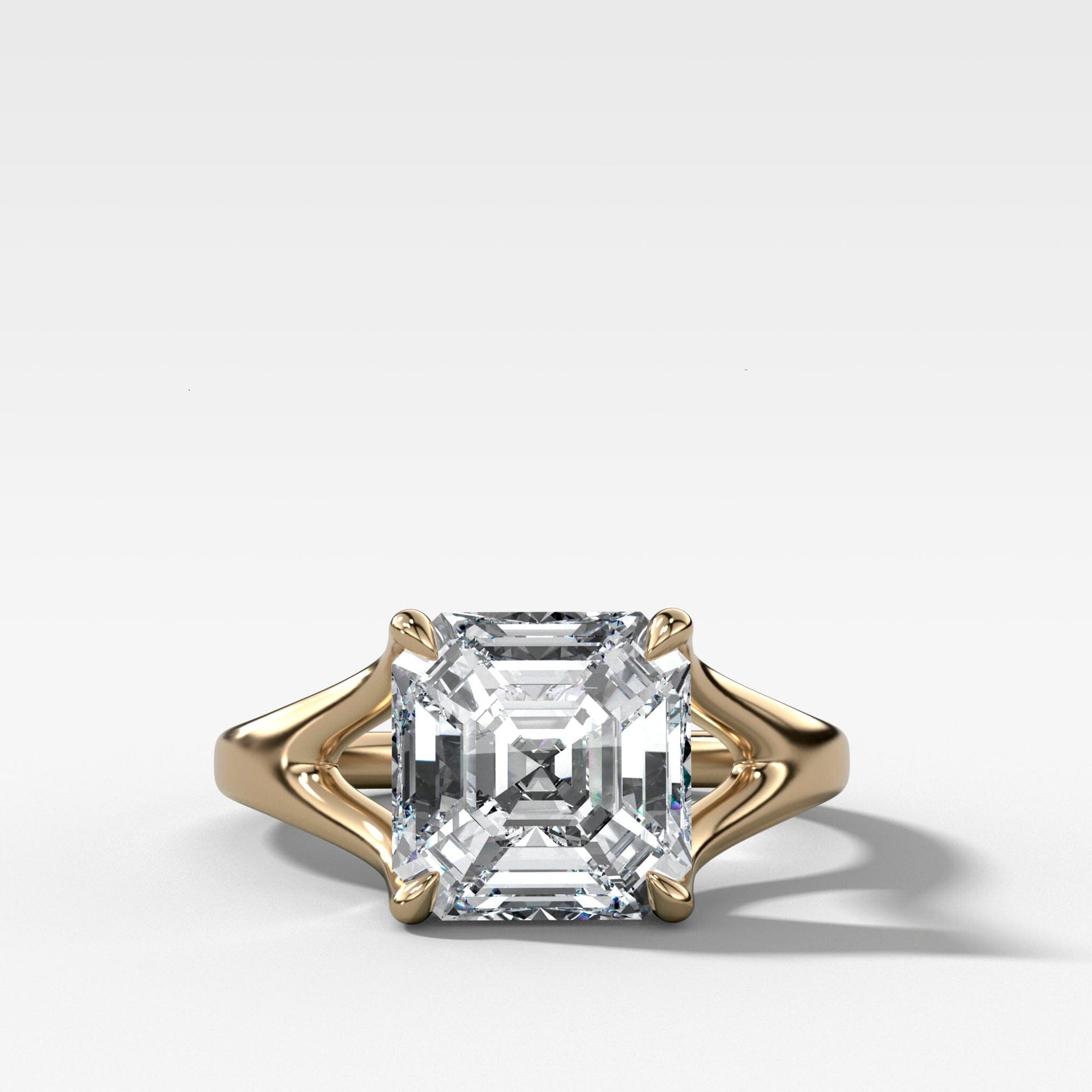 Asscher Cut Diamond Engagement Rings | GoodStone