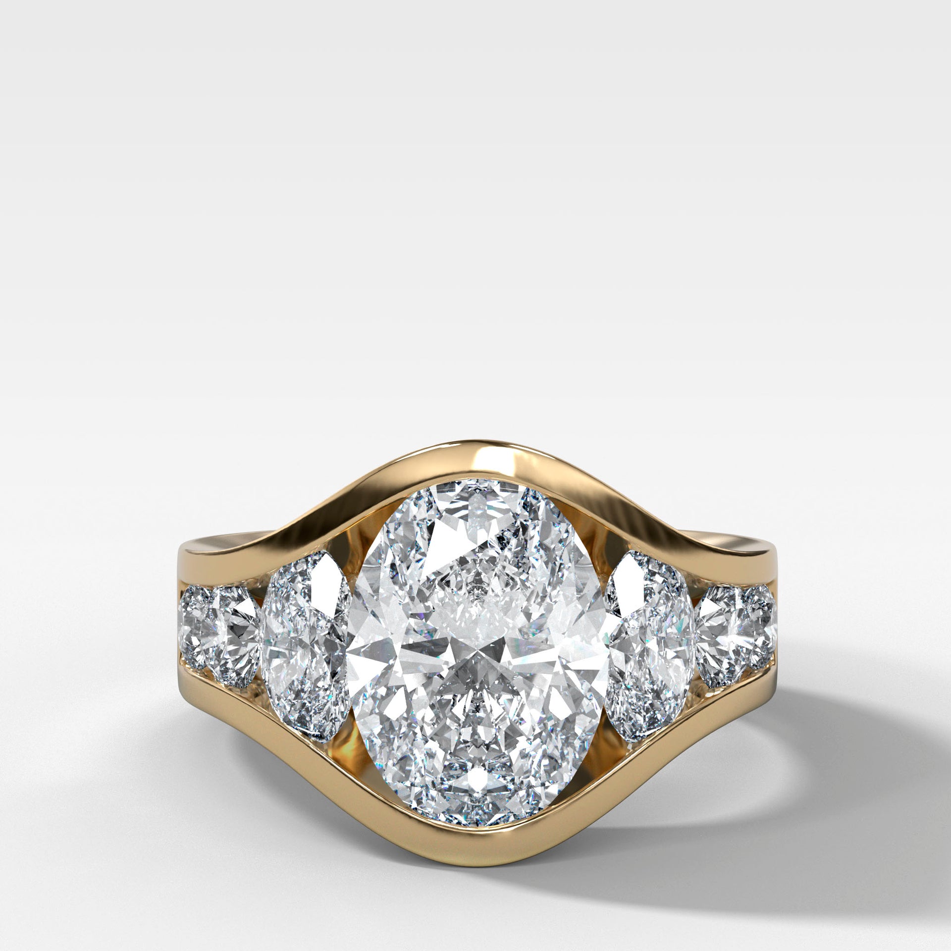 Chunky & Bold Diamond Engagement Rings | GoodStone