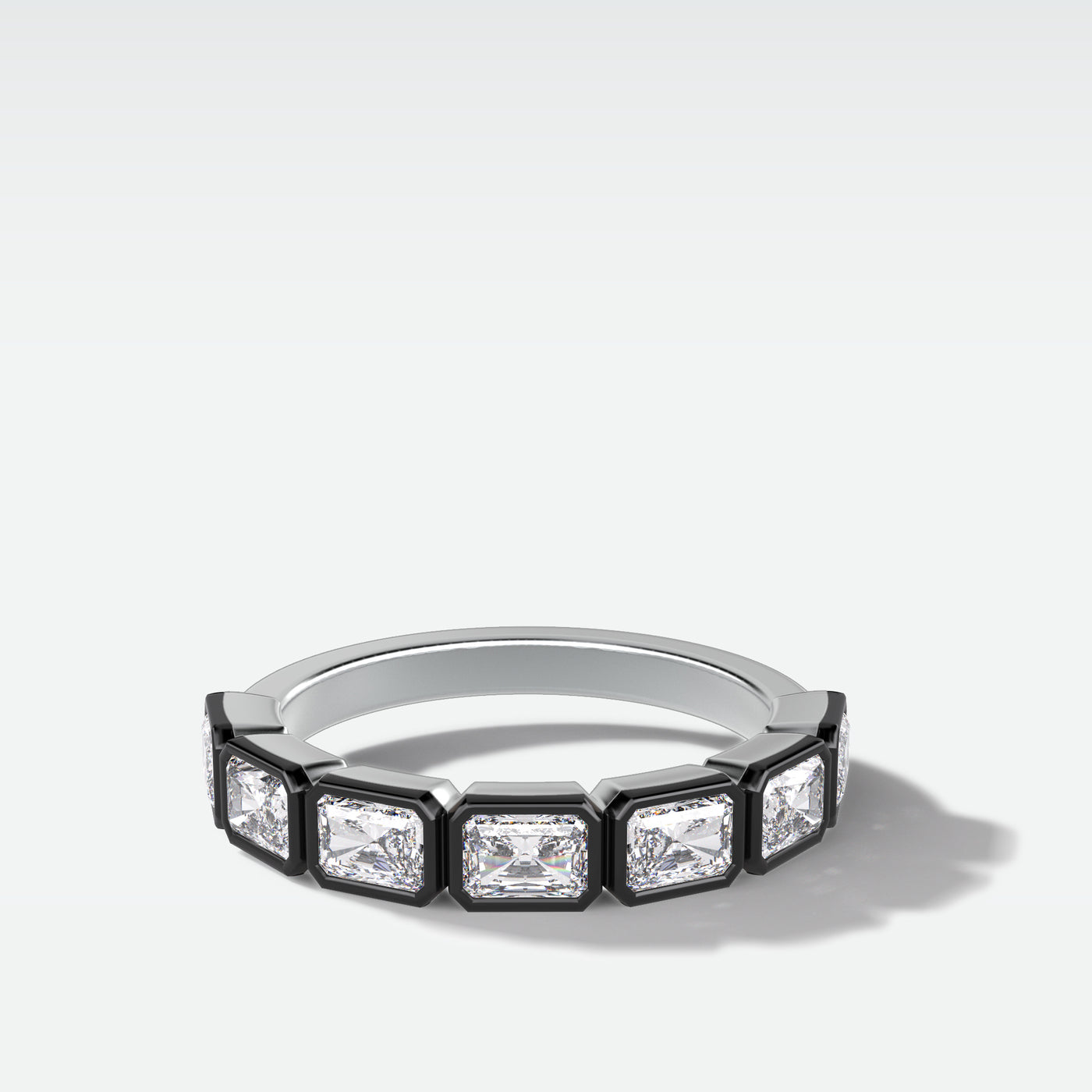 Bezel Set Diamond Wedding Bands | GoodStone