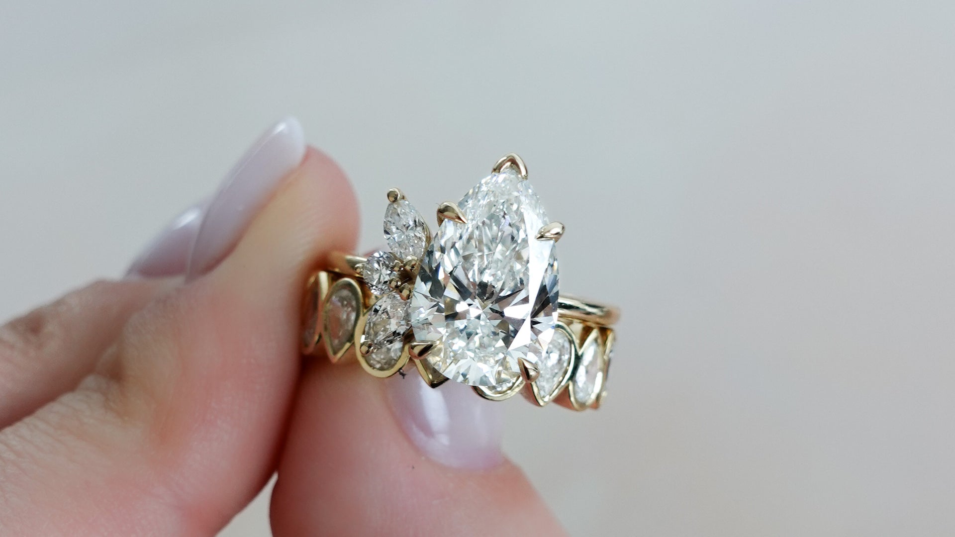 Shop Pear Cut Wedding Bands | GoodStone