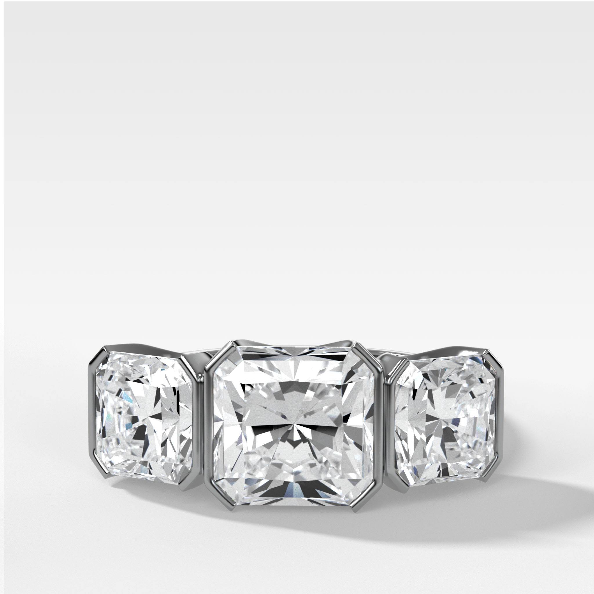 Radiant Cut Engagement Rings | GoodStone Tagged "Radiant"